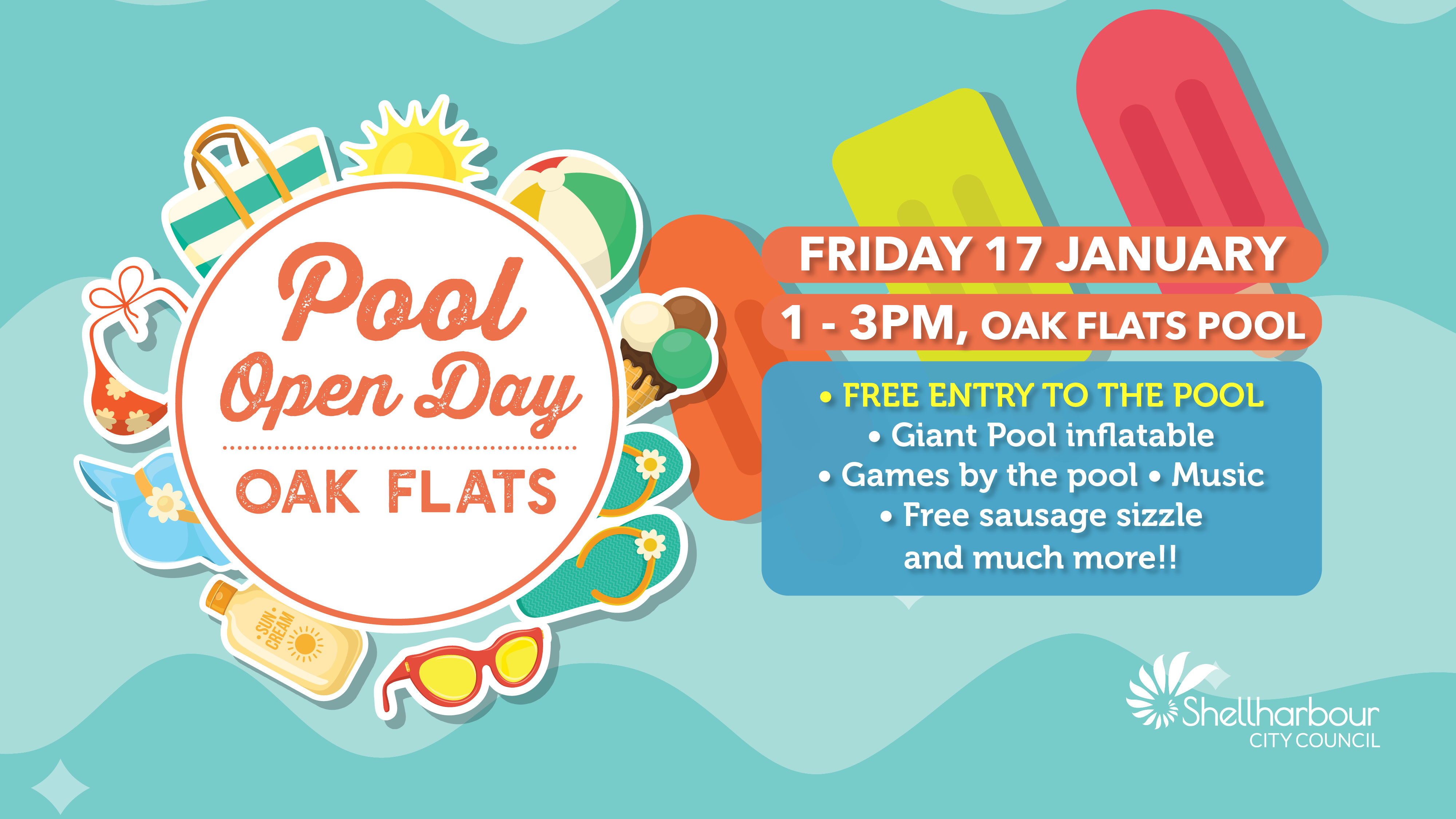 Oak Flats Pool | Shellharbour Council
