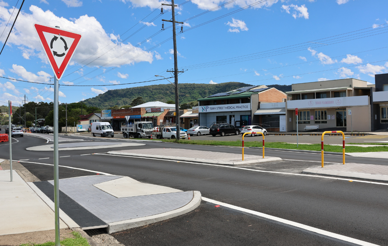 Road Safety Upgrades Completed at Terry Street, Albion Park ...